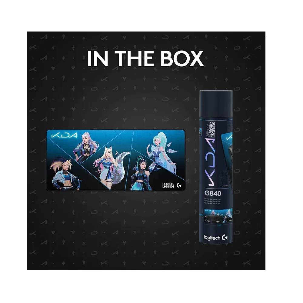 Pad Mouse Gaming Logitech G840 KDA/Flexible/Talla XL/40x90cm/943-000456 ...