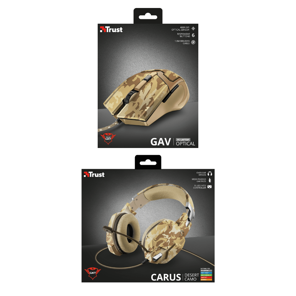 Combo Trust Gxt 310d + Gav 101 Gav Beige - Cambio Systems