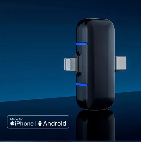 Microfono Bluetooth Solapa M36 Dual Type C-Lightning Case Recargable ...