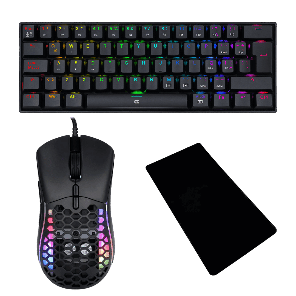 Combo Gamer: GT600 Pad + Dragonborn K630RGB + T60 Mouse - Cambio Systems