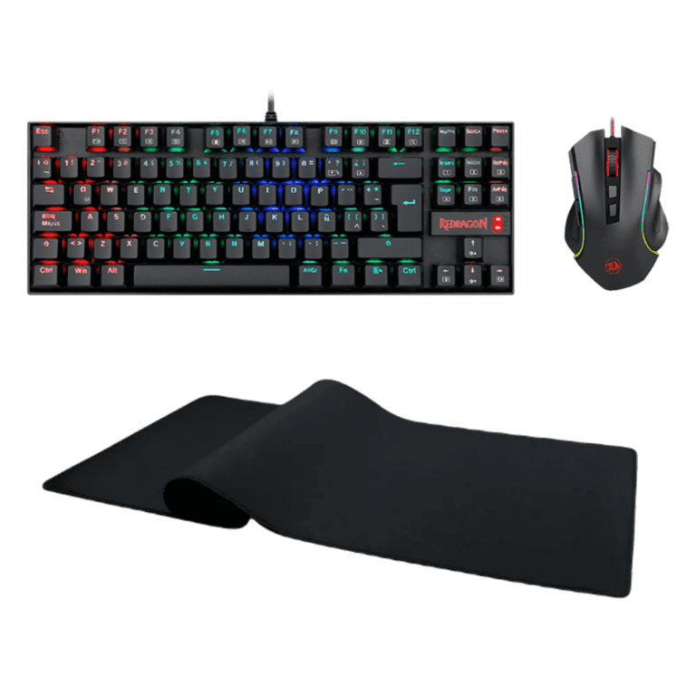 Redragon K552-RGB Combo + Gamer Tech GT800 Pad - Cambio Systems