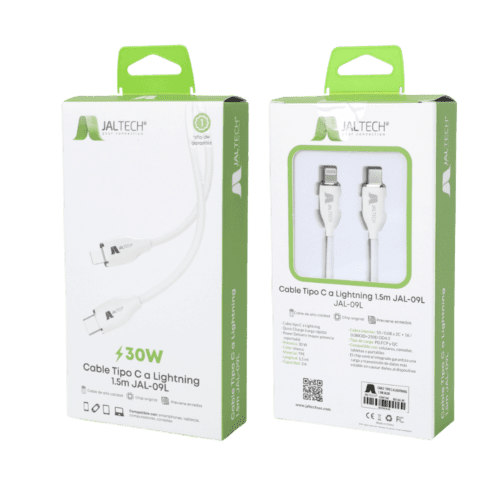 Cable Tipo C A Lightning 1m Jal 09l Jaltech - Cambio Systems