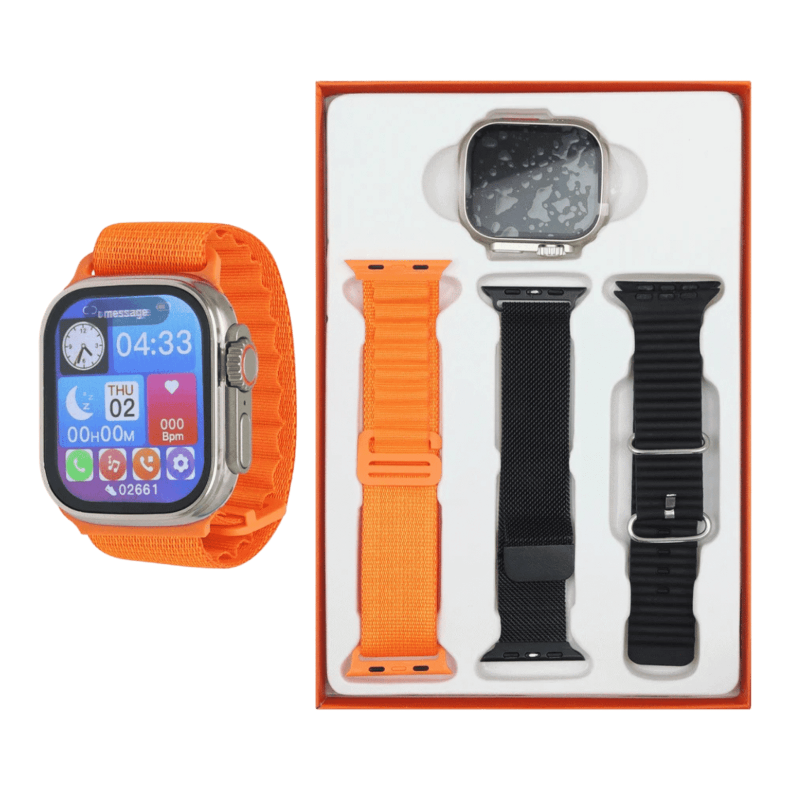 Smartwatch 3 EN 1 - S9 ULTRA 3 IN 1 30682 - Cambio Systems