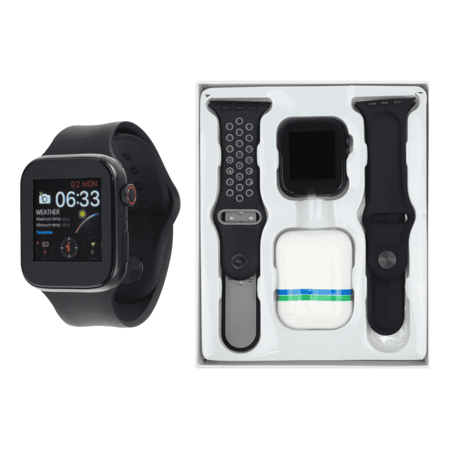 Smartwatch Set Black – I7promaxl - Cambio Systems