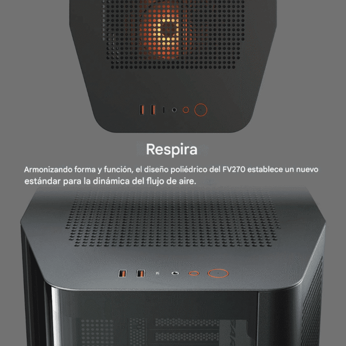 Chasis Cougar Fv270 Vidrio Templado + Base Giratoria - Cambio Systems