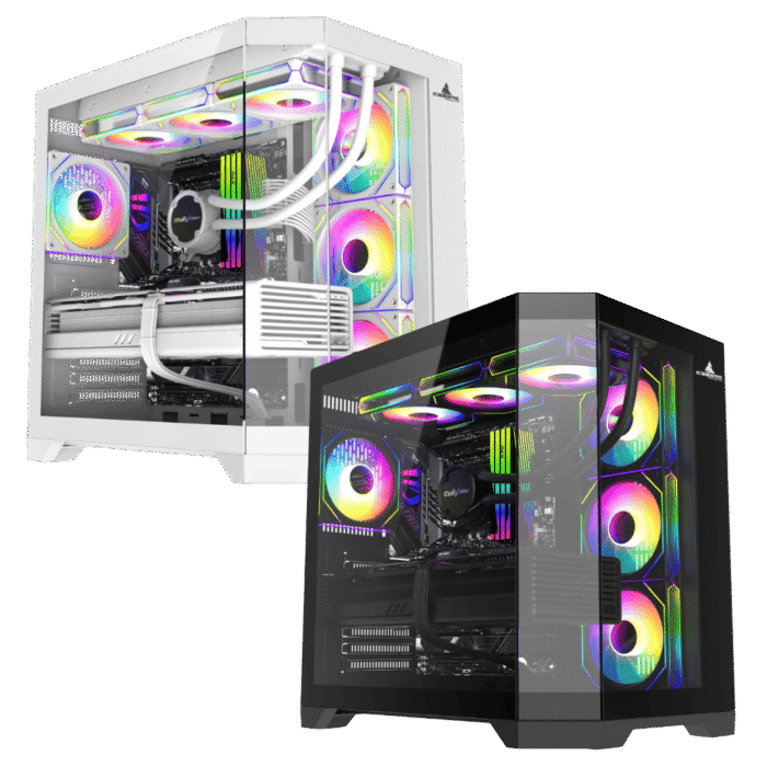 Gabinete Gamer Iceberg Crystal EDGE - Cambio Systems