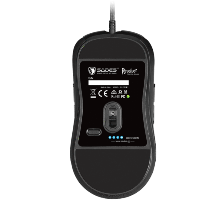 Mouse Gaming Sades Revolver - Cambio Systems