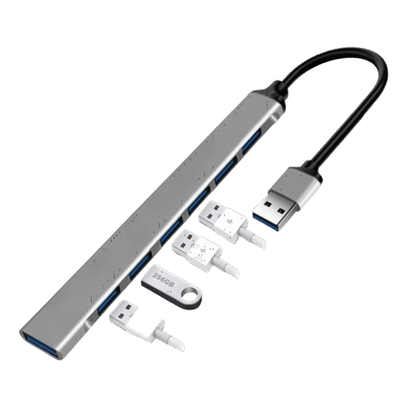 HUB 7 Puertos USB 2.0 2401 23027 - Cambio Systems