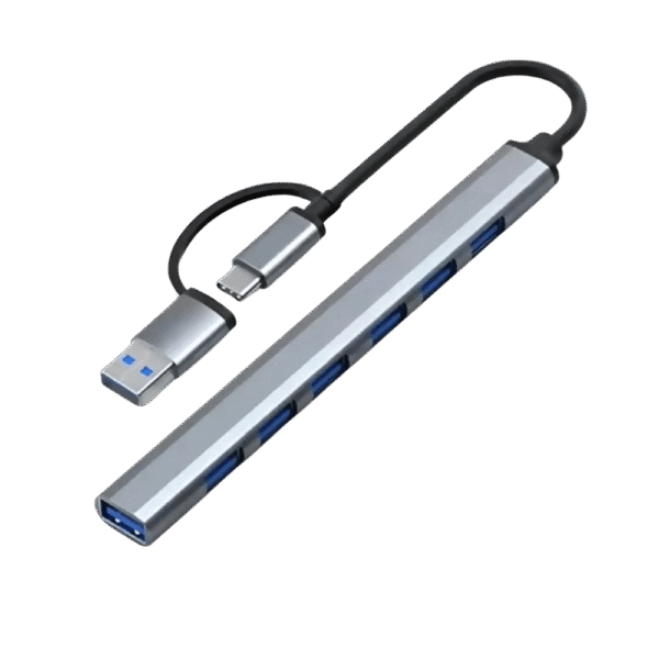 HUB 7 Puertos USB 2.0 + Tipo C 2401 23028 - Cambio Systems